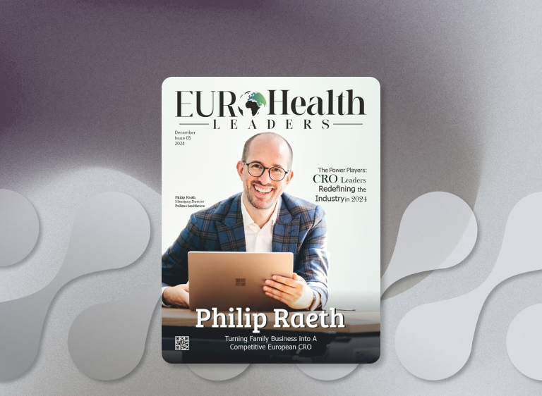 Philip Rath on European Health Leaders Cover - Palleos